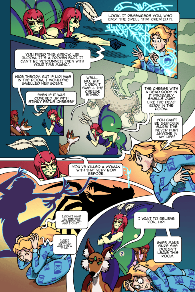 The plot sickens - Saffron and Sage